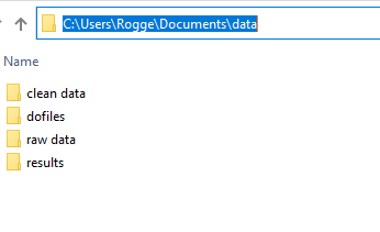 Setting and working with the working directory - Self-Study Course for ...
